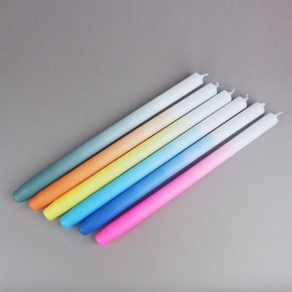 20 candele colorate belle come sculture